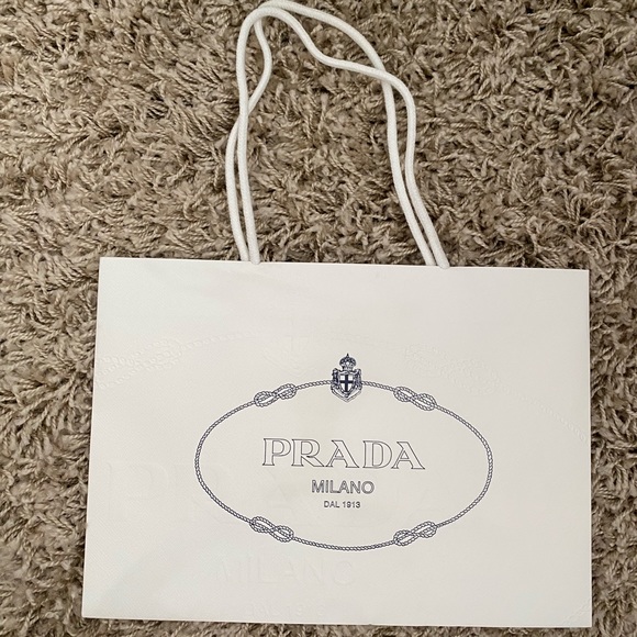 Prada | Accessories | Prada Shopping Bag Embossed Design | Poshmark